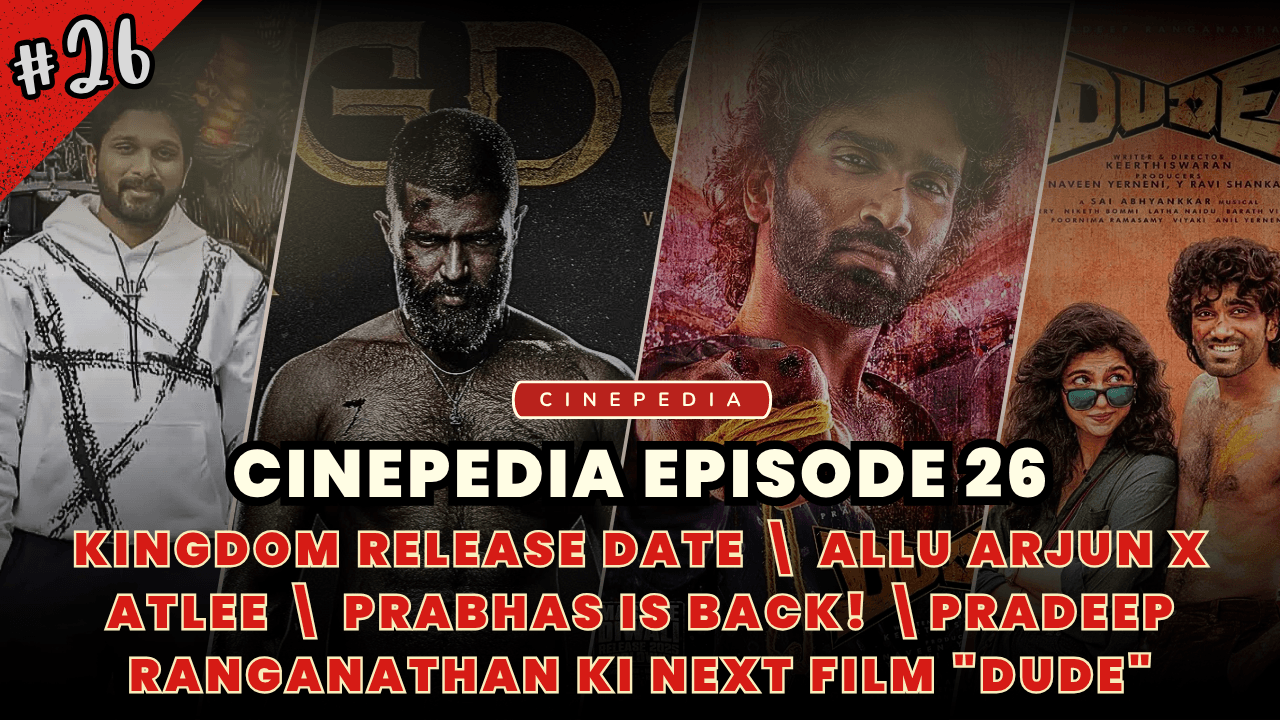 KINGDOM RELEASE DATE ALLU ARJUN x ATLEE Prabhas is Back! HIT 3 Success Event Pradeep Ranganathan ...